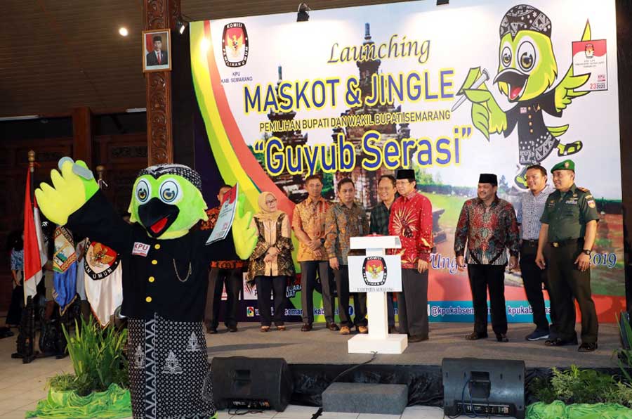 Si Ciplos, Maskot Pemilihan Bupati Semarang - Cakram.Net