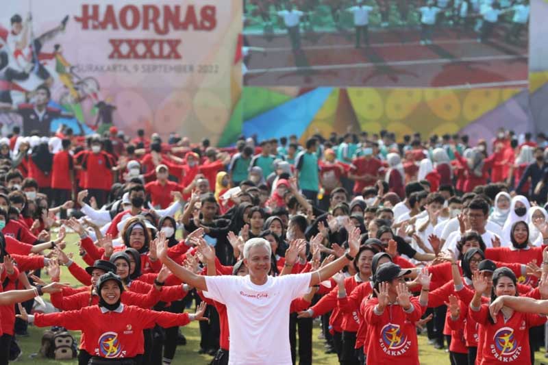 Dari Sport Tourism hingga Sekolah Atlet, Ini Kado Ganjar di Haornas ...